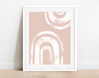 Printable Boho Abstract Wall Art Instant Download Abstract - Etsy
