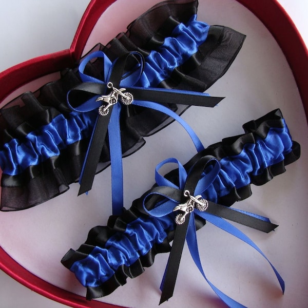 Blue Wedding Garter - Etsy