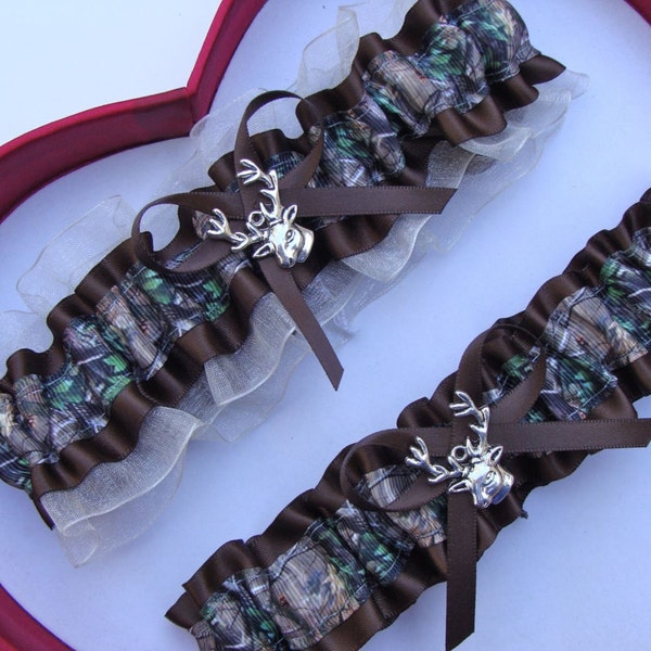 Brown Wedding Garter - Etsy