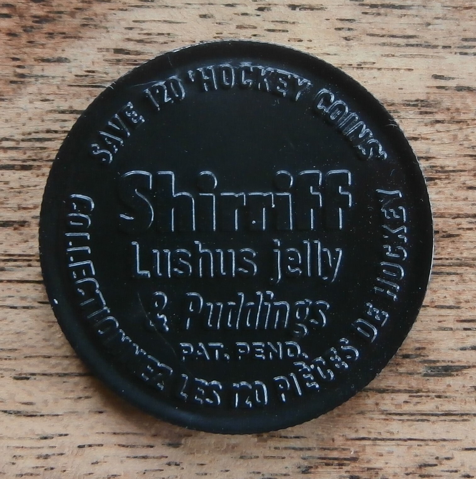 1960-61 Shirriff Plastic Hockey Coin Chicago Black Hawks #68 Earl ...