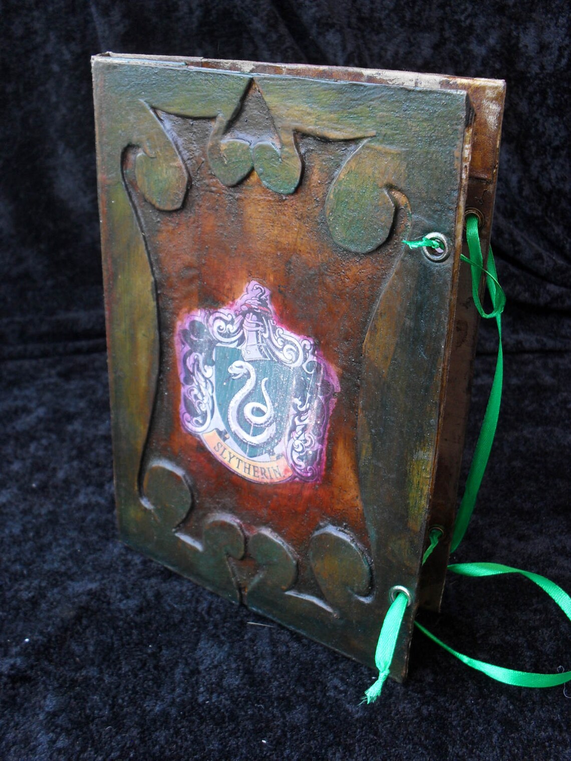 Slytherin Notebook - Etsy