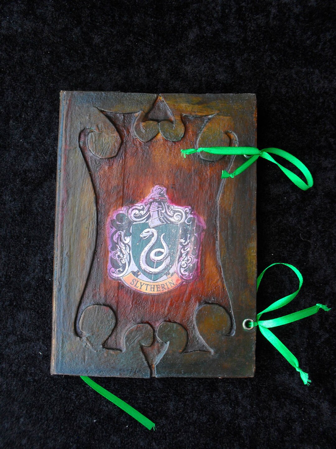 Slytherin Notebook - Etsy
