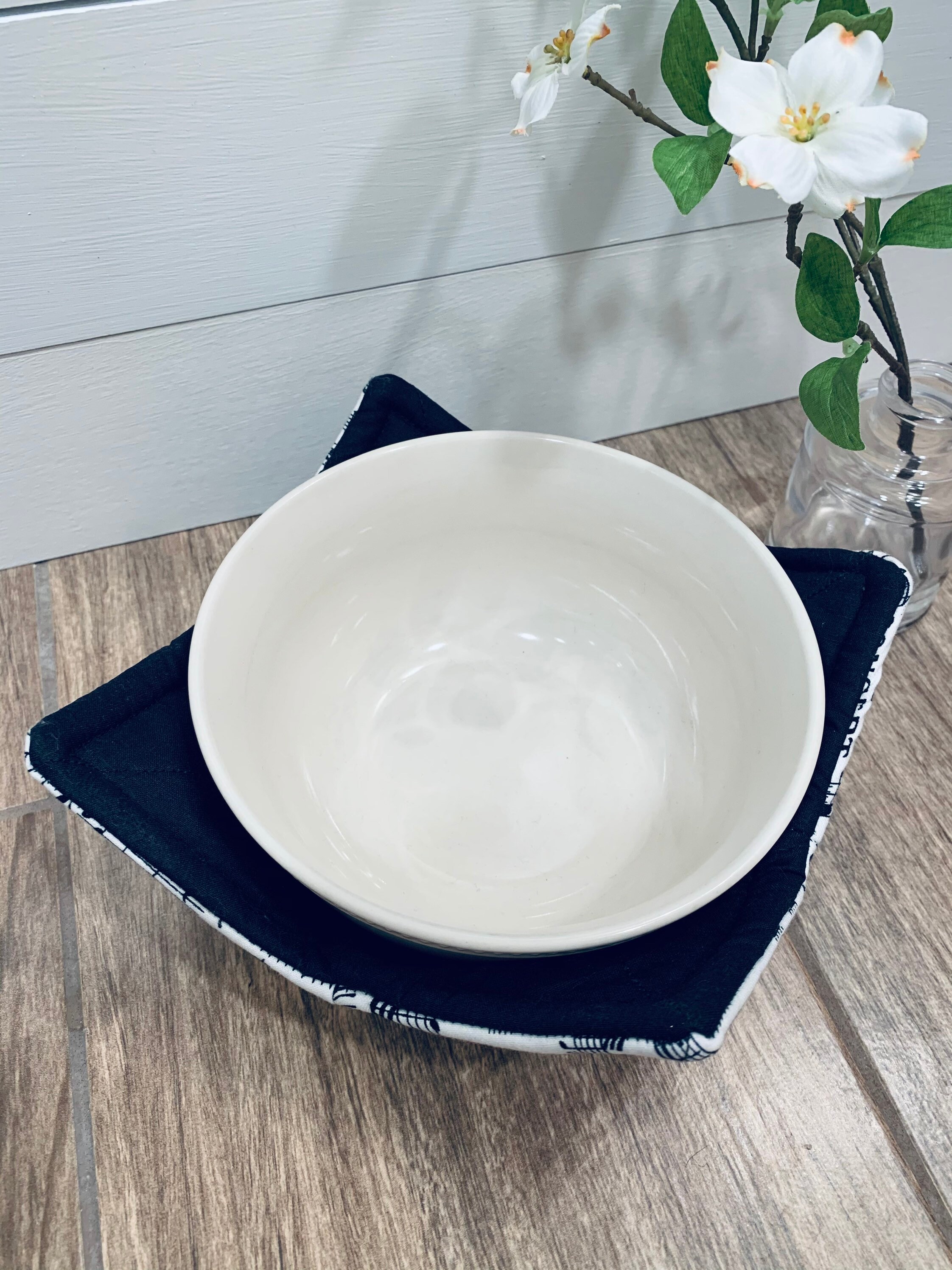 Music bowl cozy musical notes music teacher gift music | Etsy