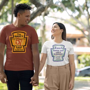 Christian Condiments Shirts (catch up With Jesus. Faith of Mustard Seed ...