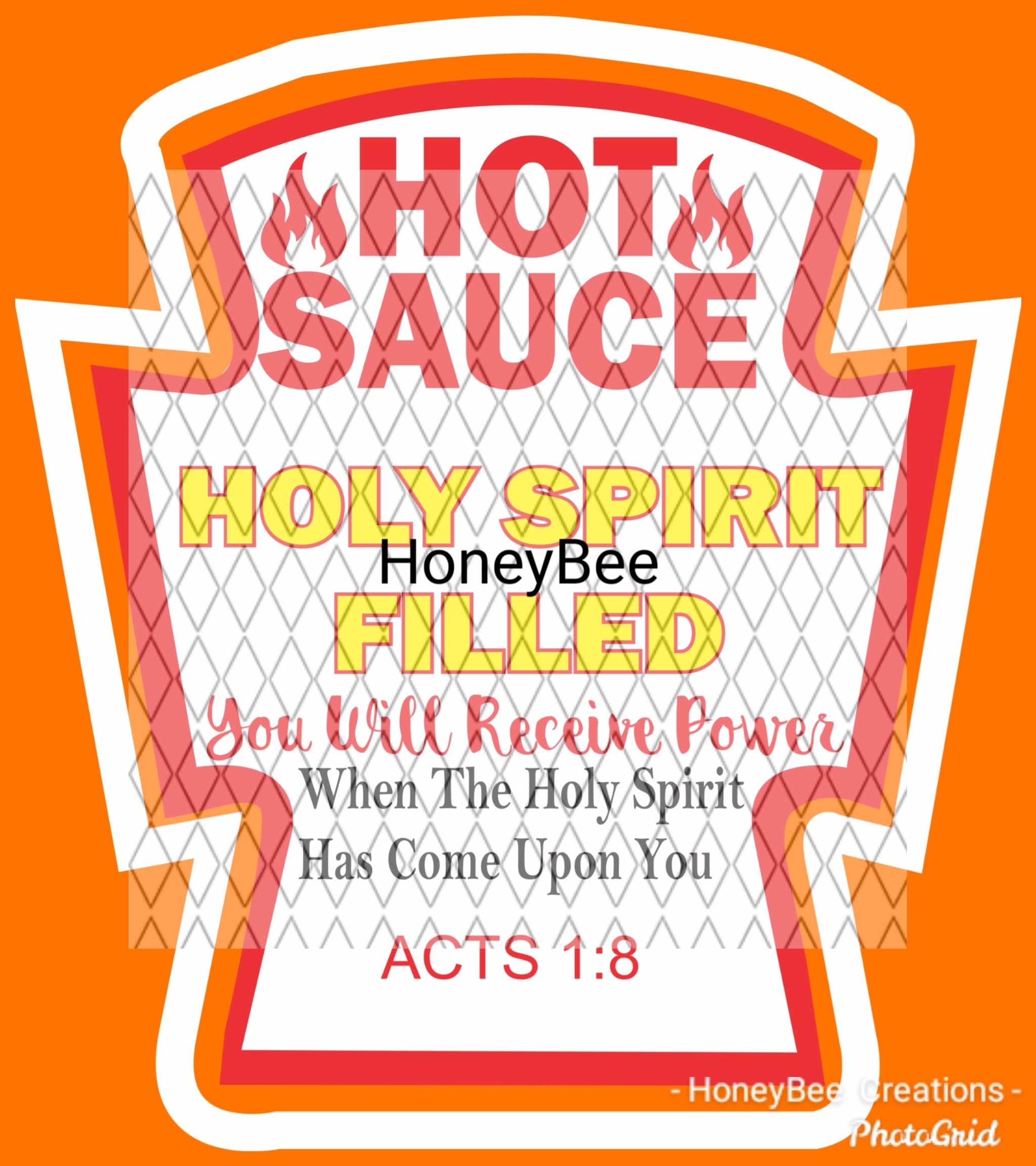 Hot Sauce Christian Condiment SVG/PNG - Etsy