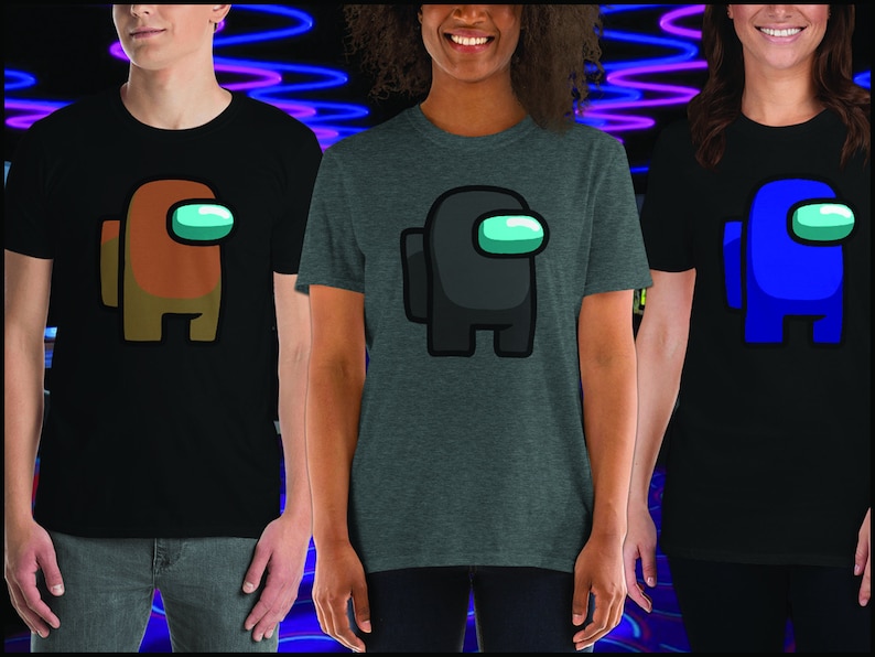 Among Us T-shirts Halloween Group Costume Shirts. Impostor - Etsy