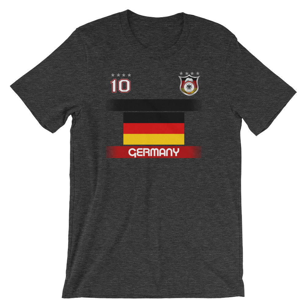 Germany Soccer Jersey With Flag / Original National Soccer Logo Fan ...