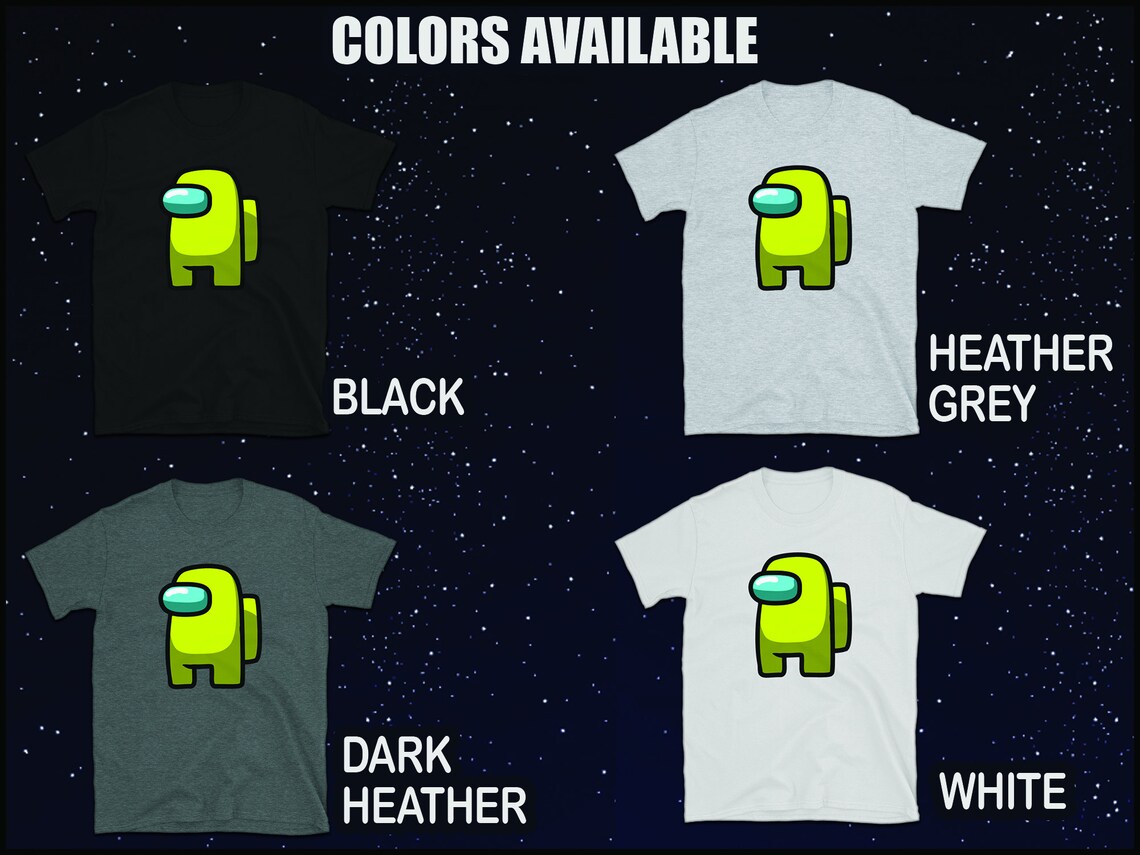 Among Us T-shirts Halloween Group Costume Shirts. Impostor - Etsy