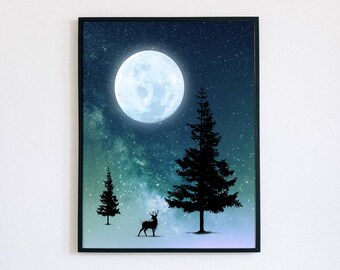 Winter Solstice Wall Art - Etsy