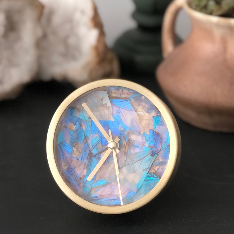 Clock With Wings - Etsy