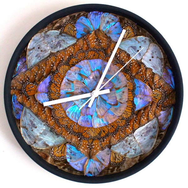 Butterfly Clock - Etsy