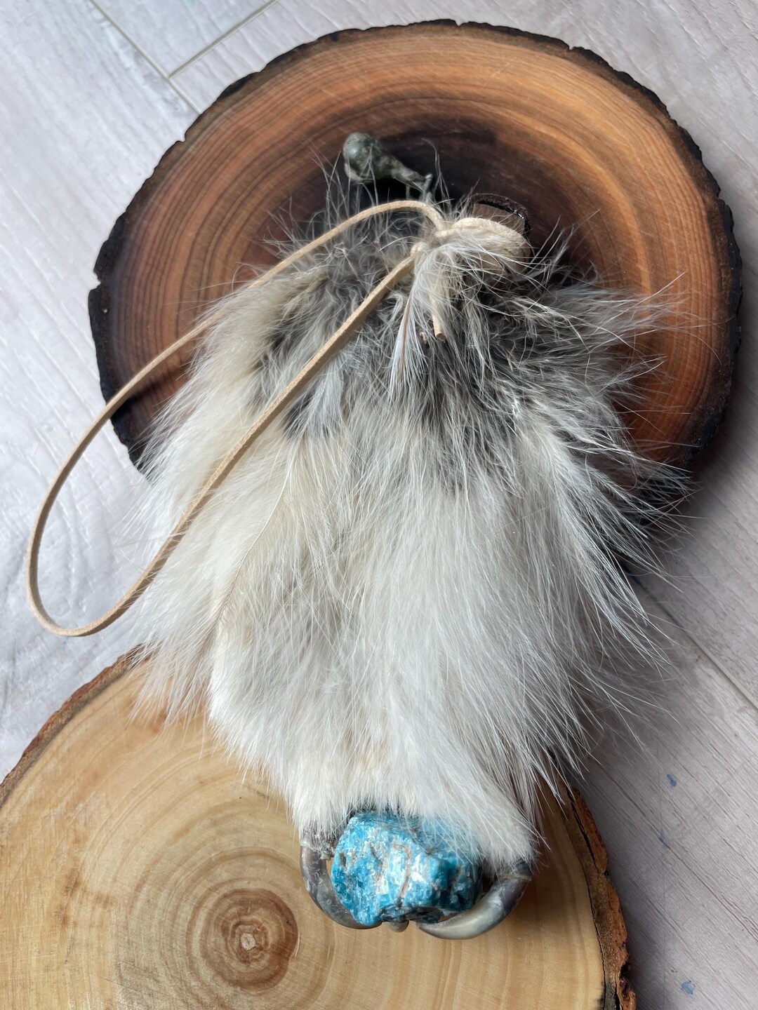 Ural Owl Paw With Apatite Stone - Etsy