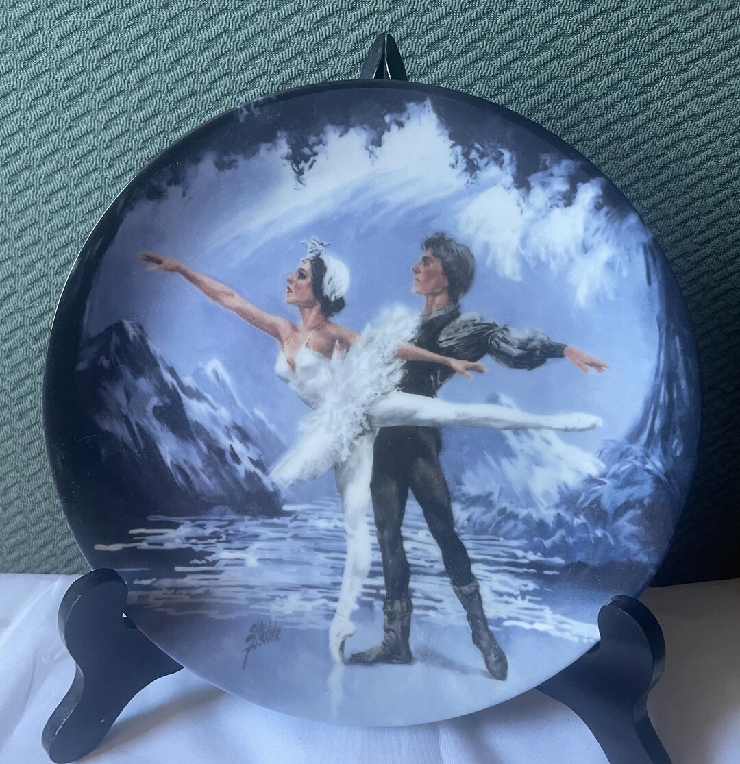 Vintage 1983 Pemberton & Oakes the Swan Lake Adagio Plate #3 by Shell Fisher - Etsy