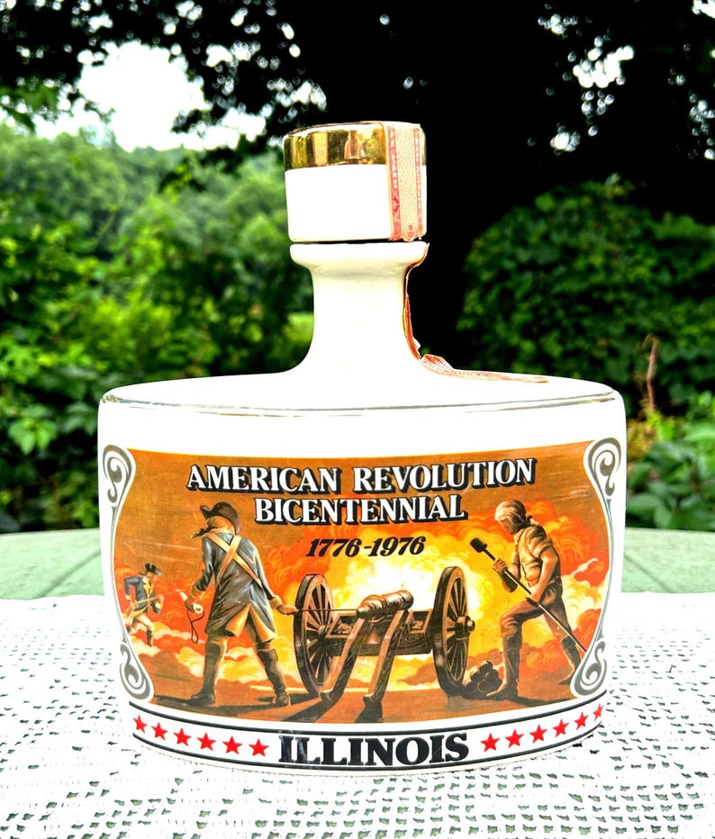 Vintage 1976 Early Times American Revolution Bicentennial 1776-1976 ...