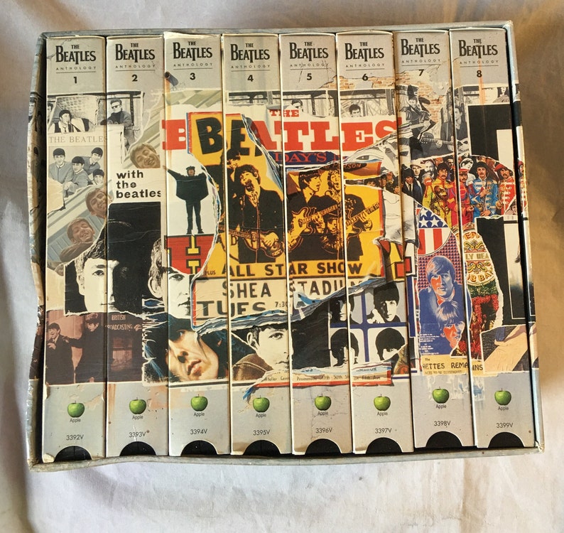 The Beatles Anthology VHS 1996 8-tape Set - Etsy