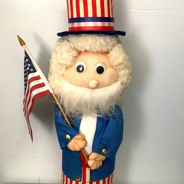 Uncle Sam Figurine - Etsy