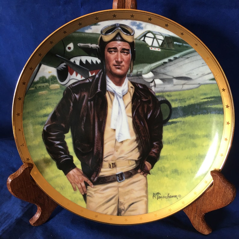 Vintage John Wayne Symbol of America's Fighting Pilot - Etsy