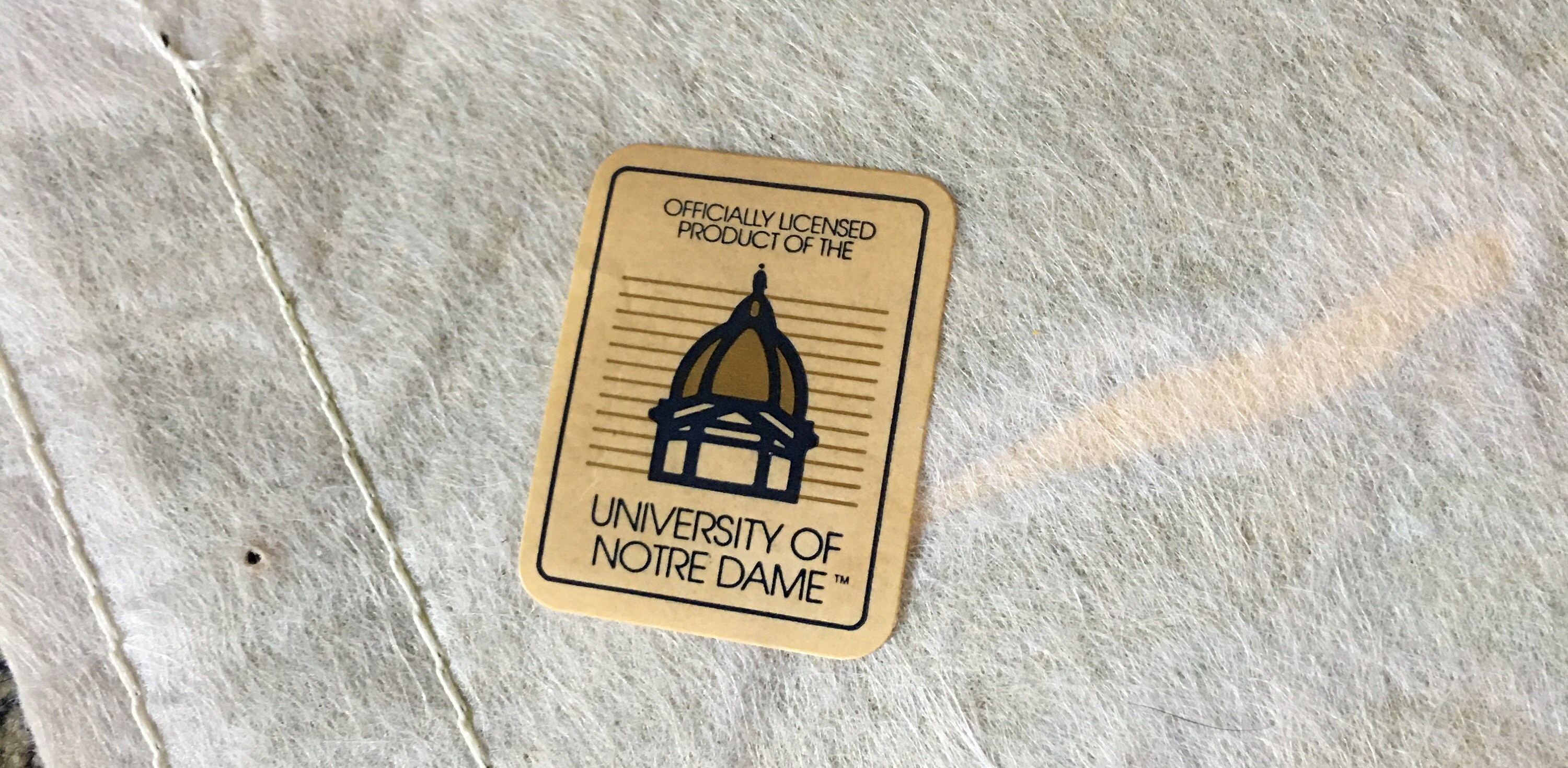 Vintage 1990s University Notre Dame College Football Full Size - Etsy