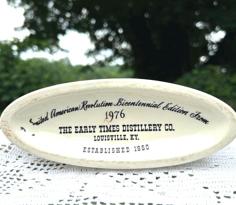 Vintage 1976 Early Times American Revolution Bicentennial 1776-1976 ...