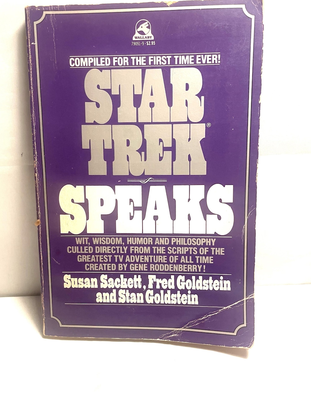Star Trek Speaks Susan Sackett Fred Goldstein Stan Goldstein 1979 First ...