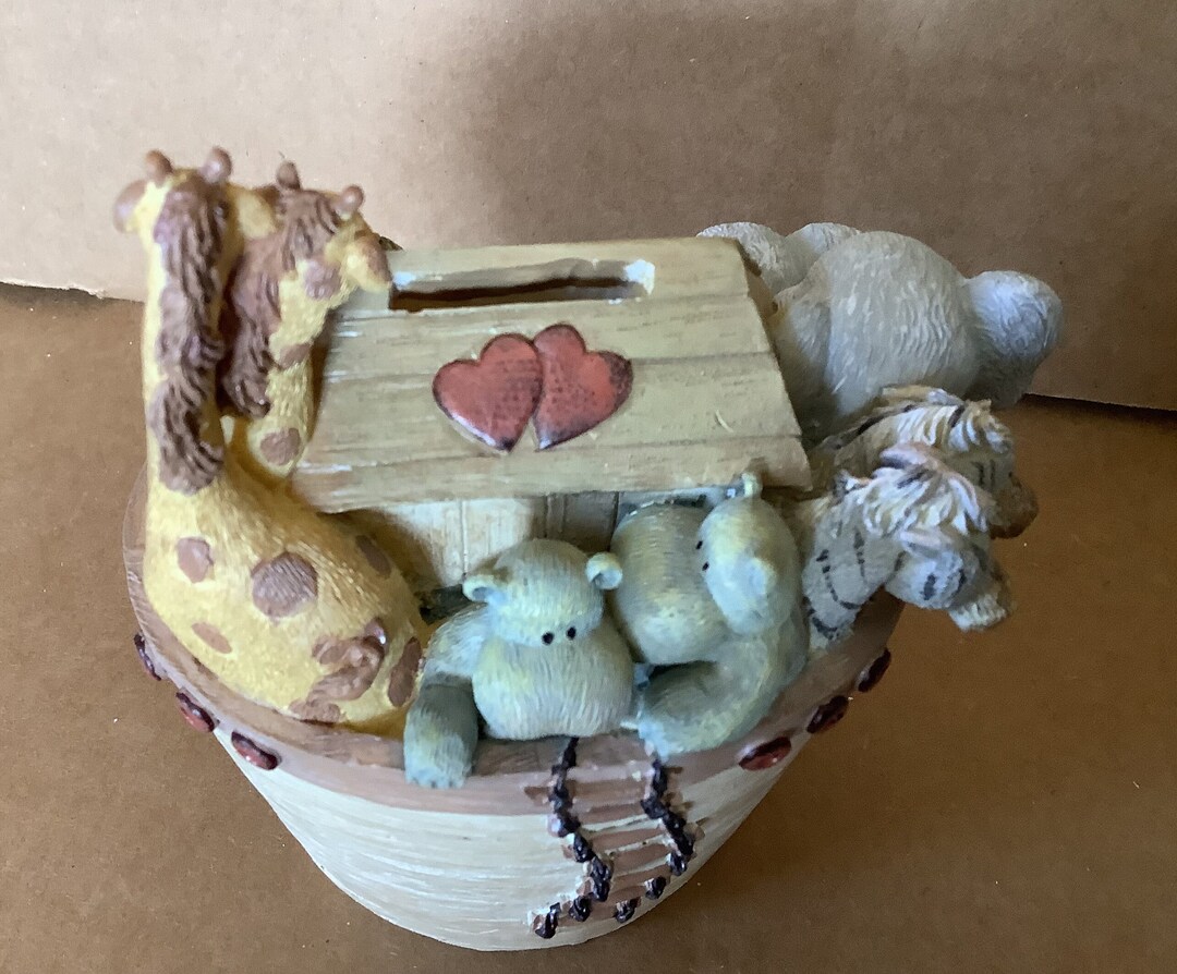Vintage Boyds Collection Noah's Bank - New Old Stock Boyds Bears - Etsy