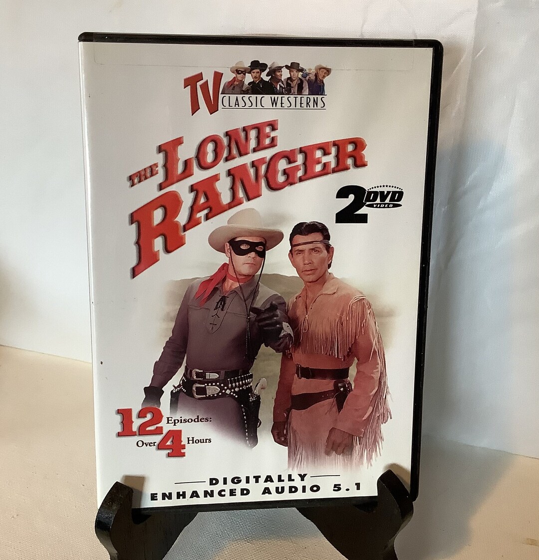 Vintage 2004 2-disc Set the Lone Ranger DVD 12 Episodes - Etsy