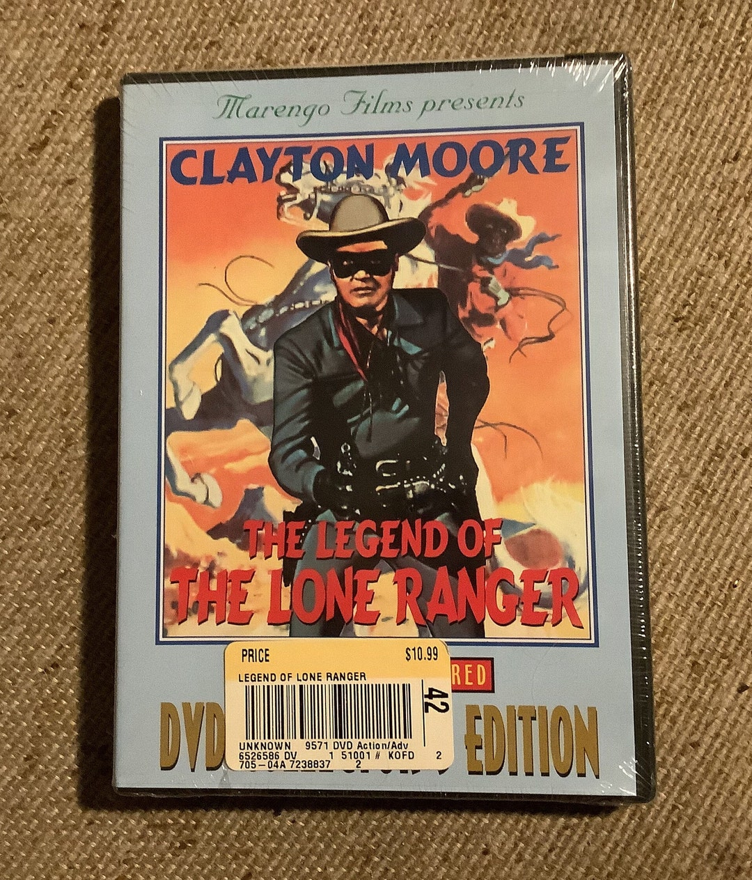 The Legend of the Lone Ranger DVD Collectors Edition New Factory Sealed ...