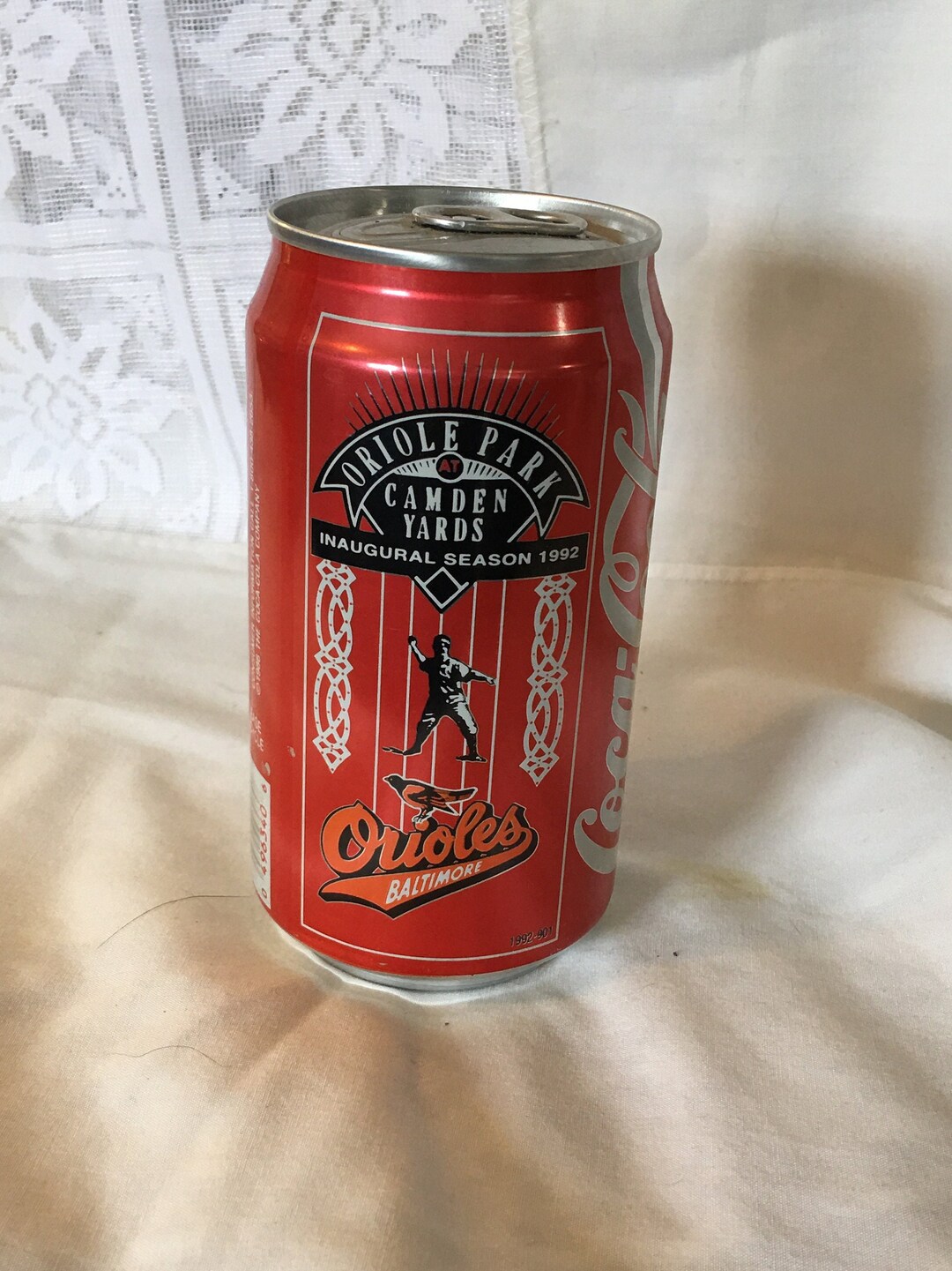 Coke Coca Can Oriole Park at Camden Yards Baseball 1992 Inaugural ...