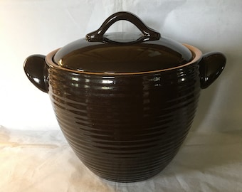 Brown Bean Pot - Etsy