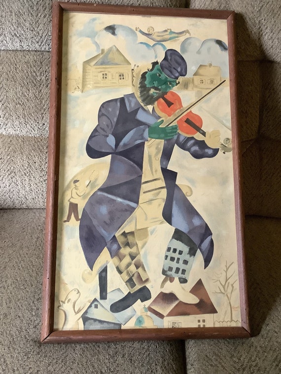 The Violinist By Marc Chagall