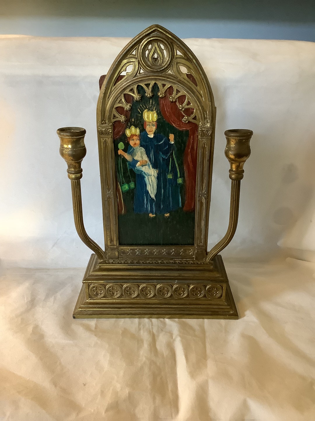 Eastern Orthodox Iconographic Display With Removable Backdrop - Etsy
