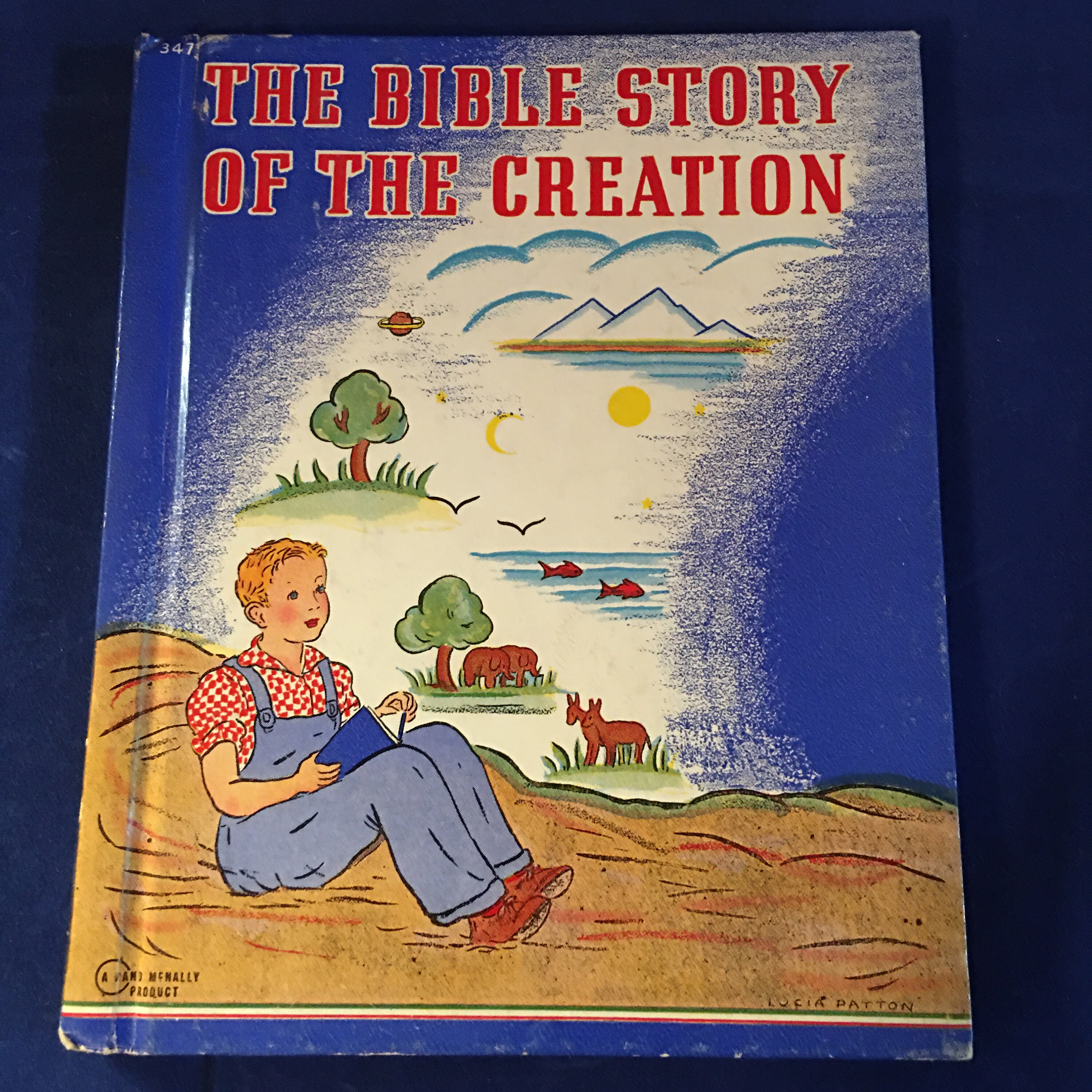 The Bible Story of the Creation Mary Alice Jones 1941 1st - Etsy