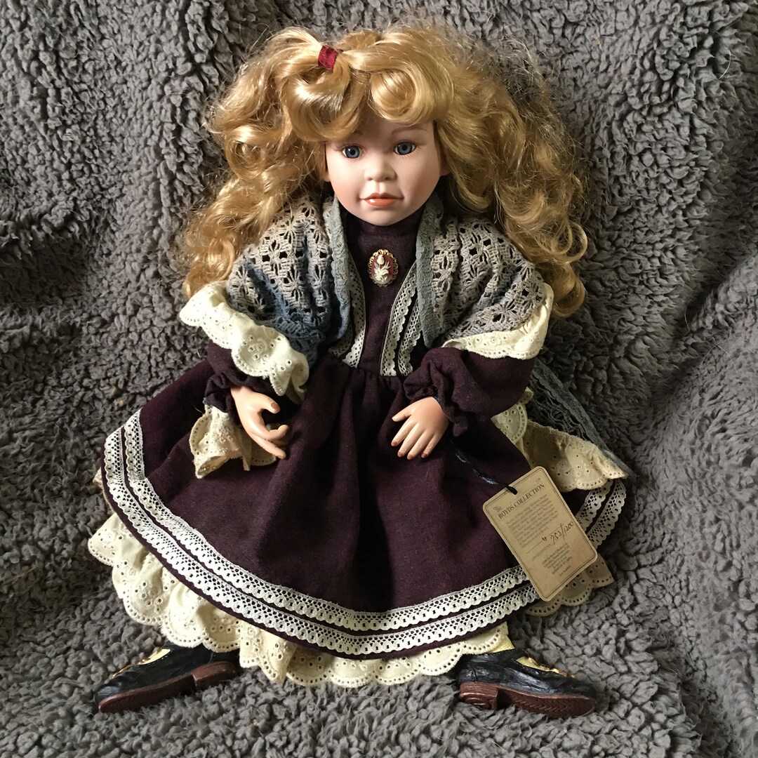 Boyds Yesterdays Child Doll Collection Limited Edition Whitney 17” Doll ...