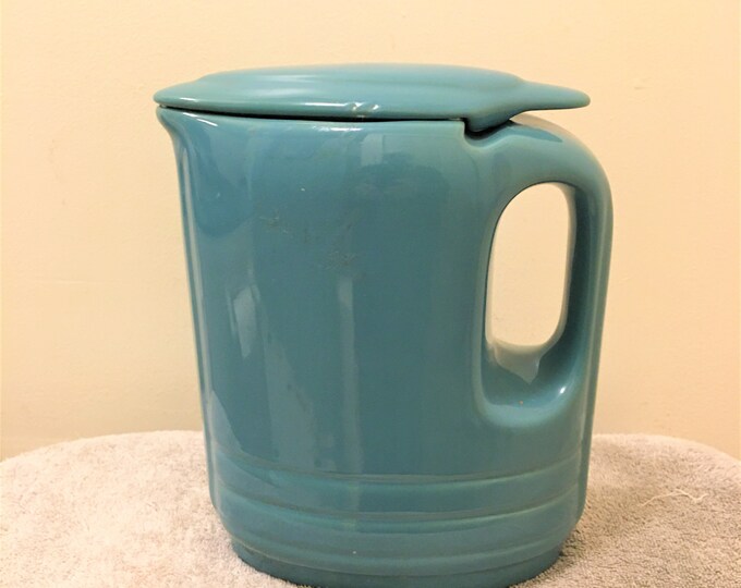 Vintage 1930 Hall Pottery Westinghouse Refrigerator Pitcher With Lid ...