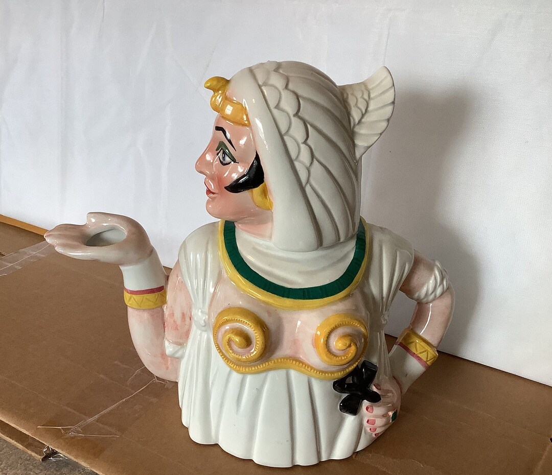 Vintage 1990 Tea Time Legends No. 23 Cleopatra Dept 56 Ceramic Figural ...