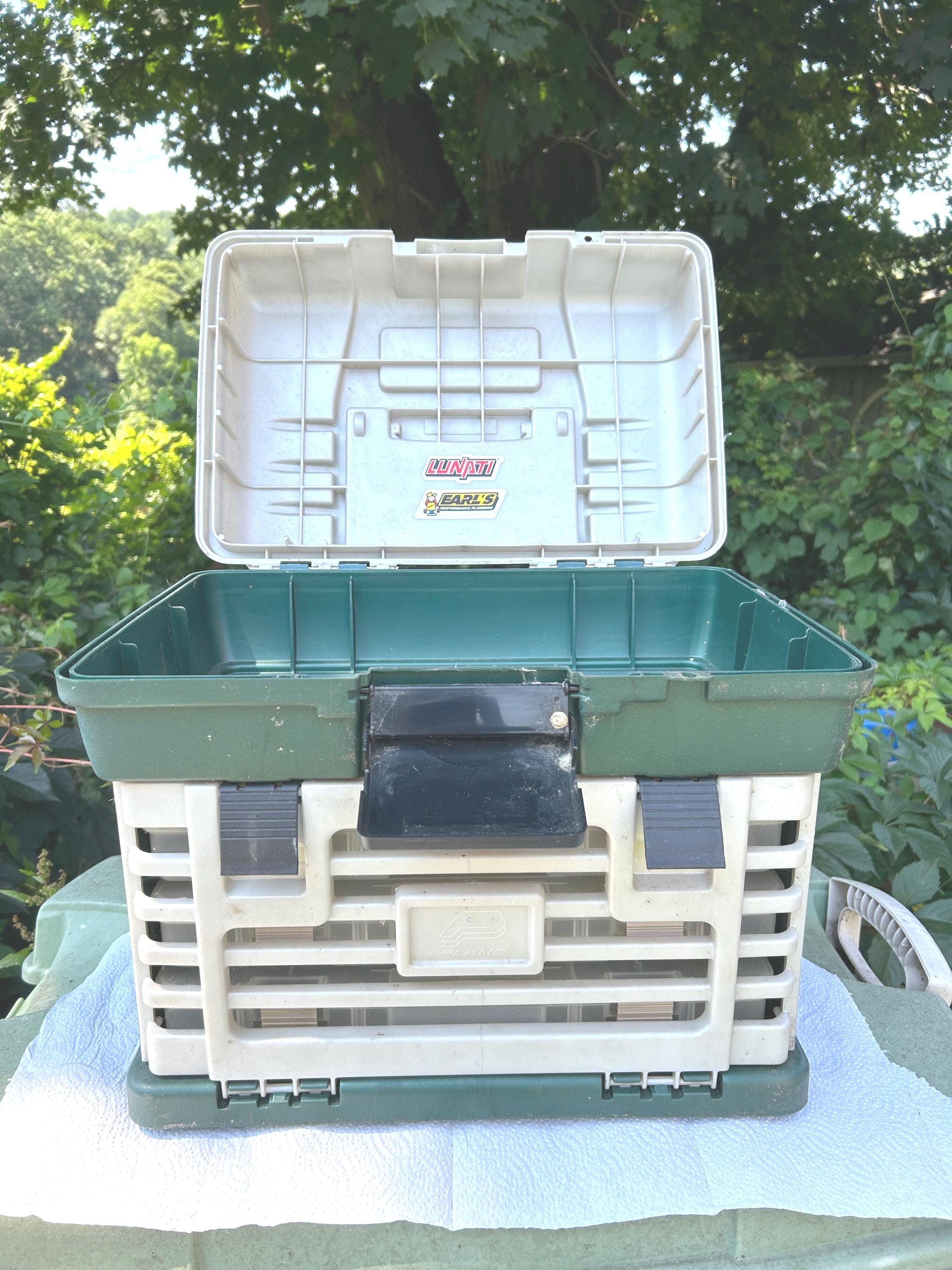 Vintage Plano Model 1372 Series 3 Slide Out Trays Fishing Tackle Box - Etsy
