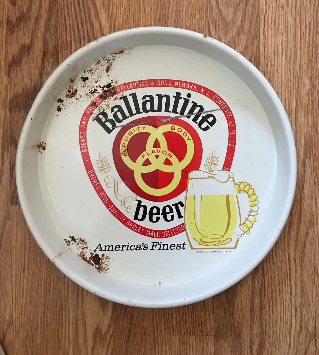 1960s BALLANTINE BEER "america's Finest" Beer Tavern Trove Newark New ...