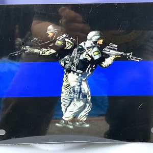 Swat License Plate - Etsy