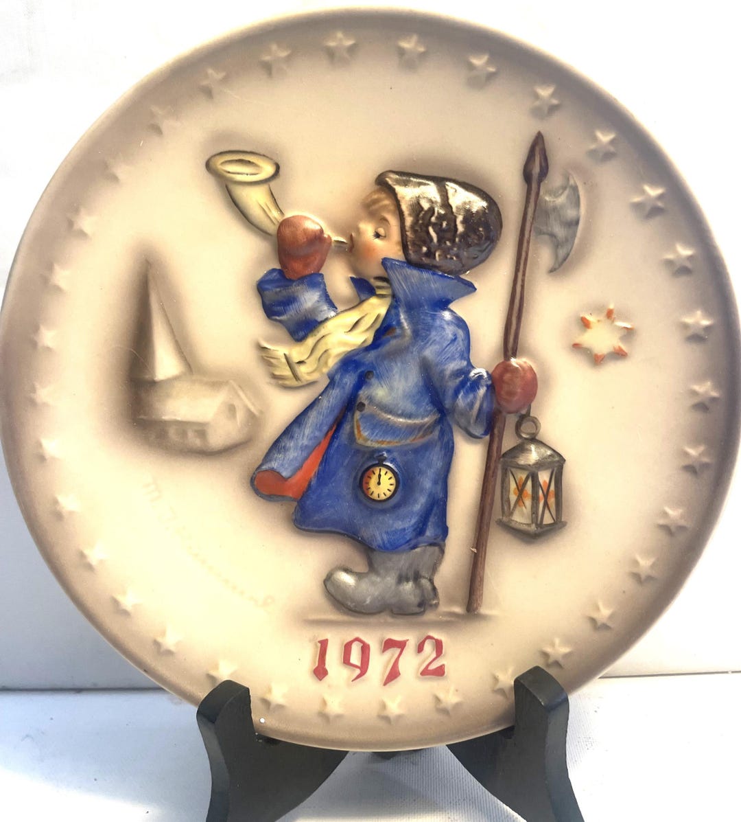 Hummel Collector Plate, 1972 Annual, Hand Painted - Etsy