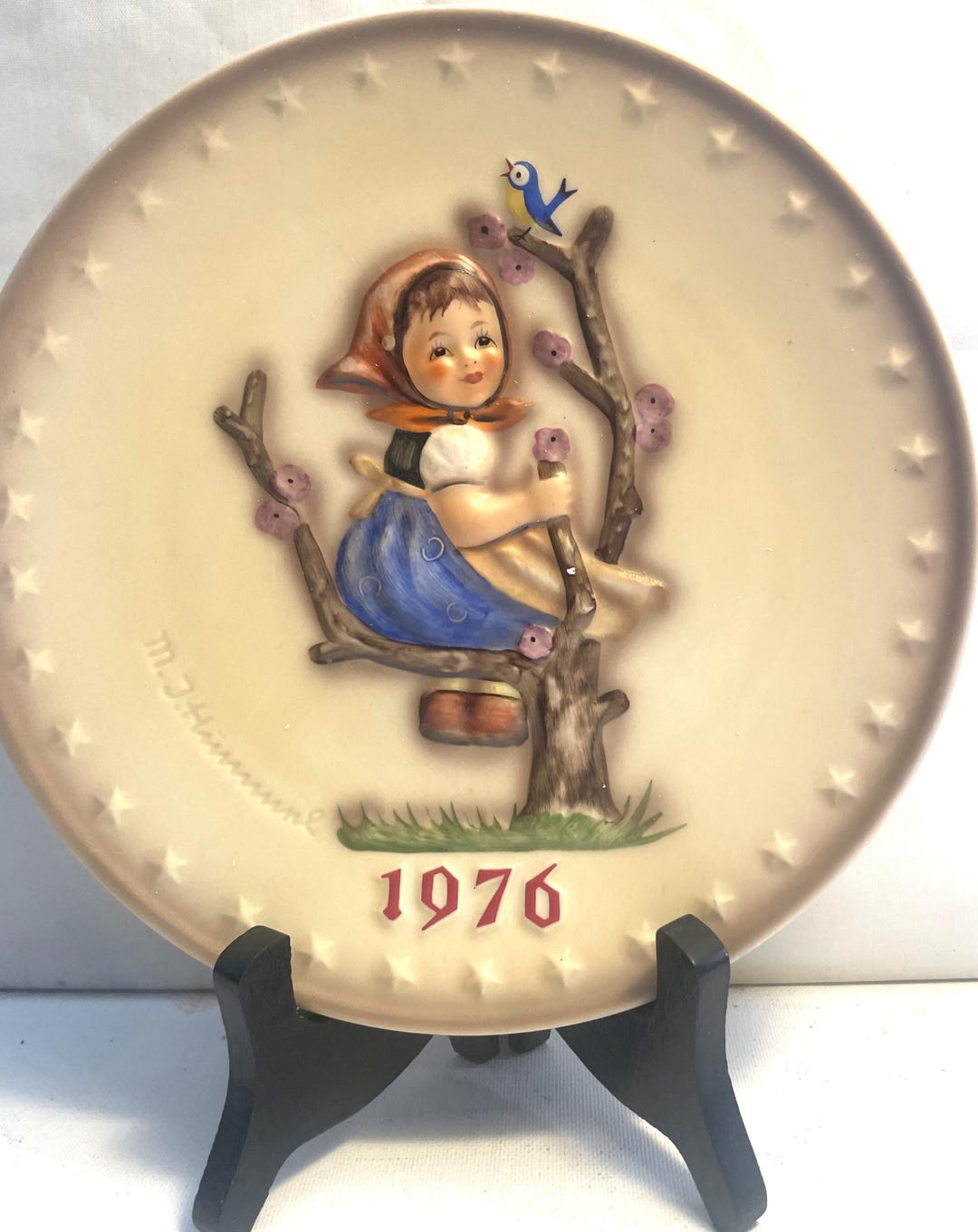 1976 Hummel Collectible Plate, Vintage Display Plate, Goebel M.J ...