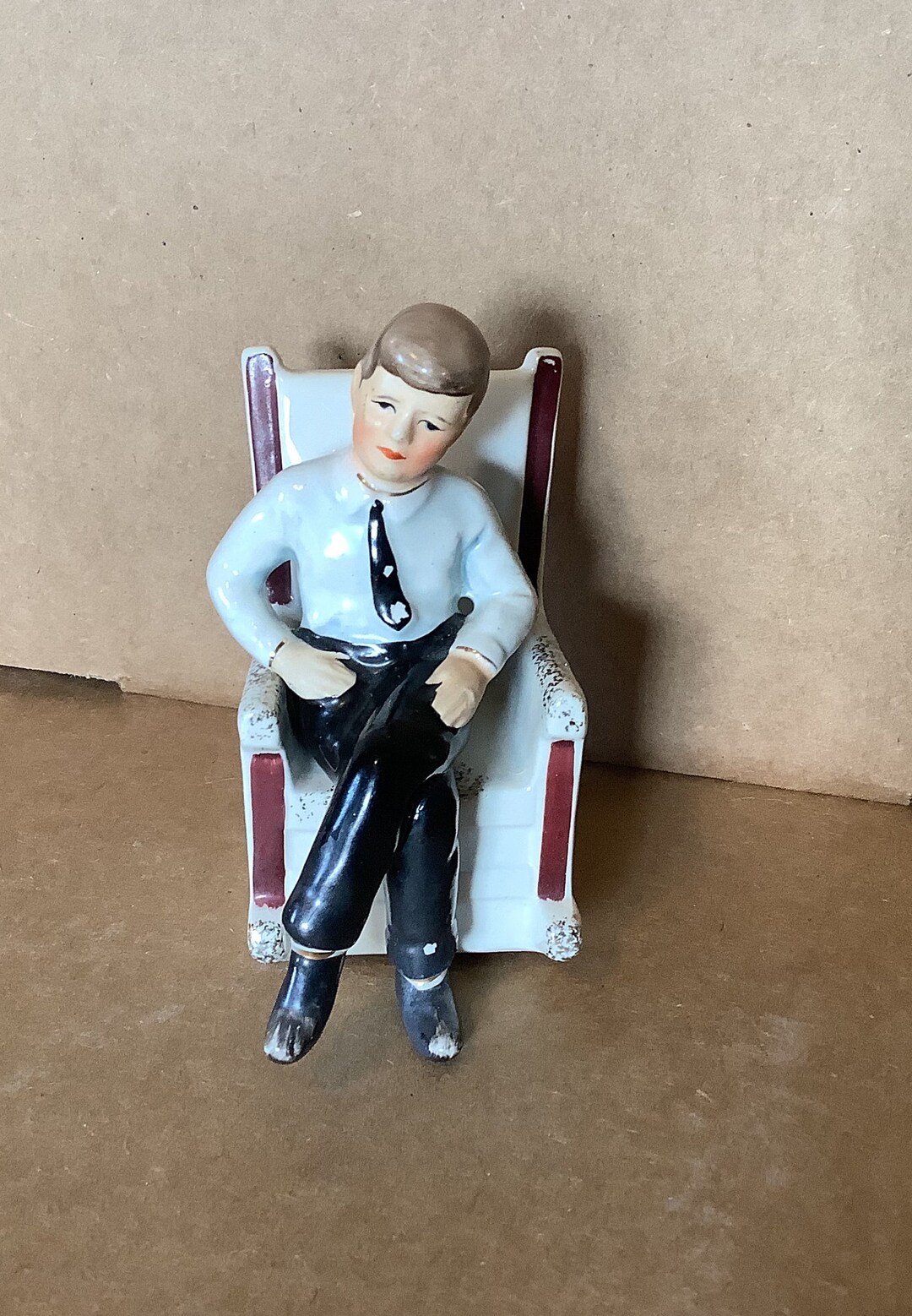 Vintage 1962 John F. Kennedy Charming Rocking Chair Salt and Pepper ...