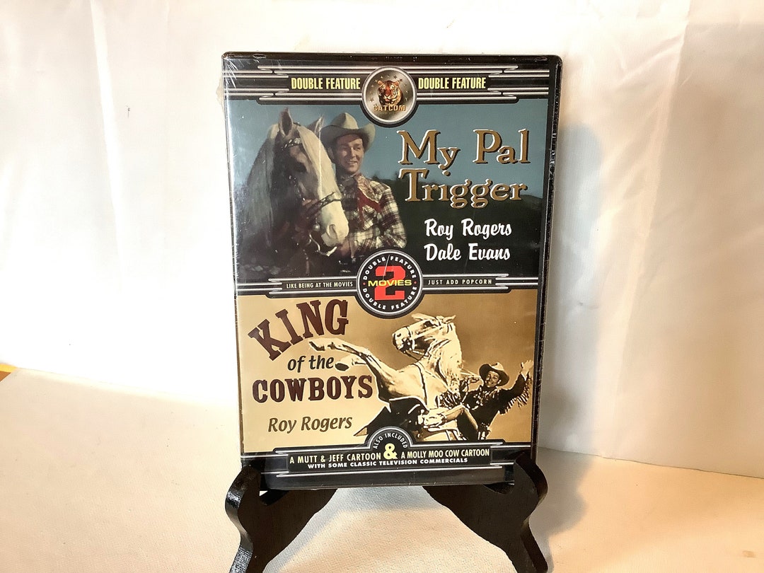 Vintage 1940s My Pal Trigger / King of the Cowboys Modern DVD Double ...