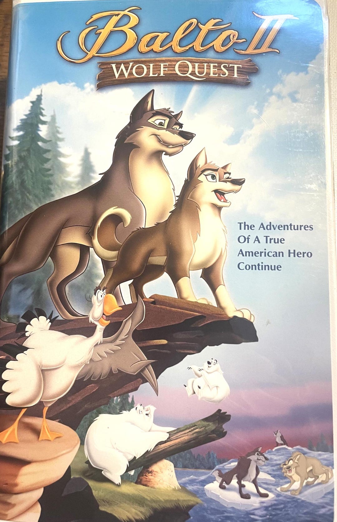 Vintage VHS Movie, Balto II: Wolf Quest - Etsy