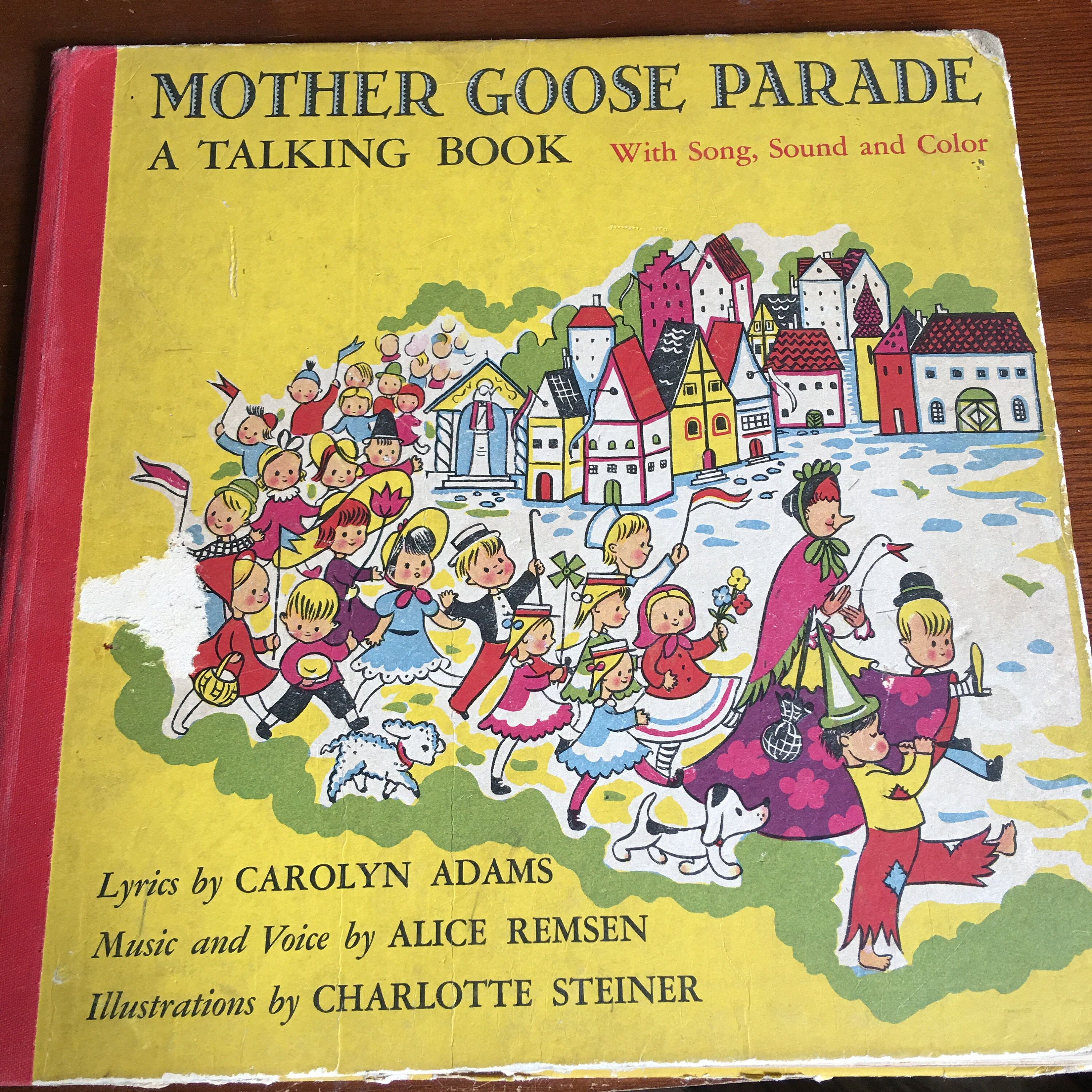 Mother Goose Parade: A Talking Book With Song Sound And Color | Etsy