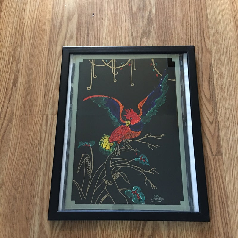 Reverse Painting - Etsy