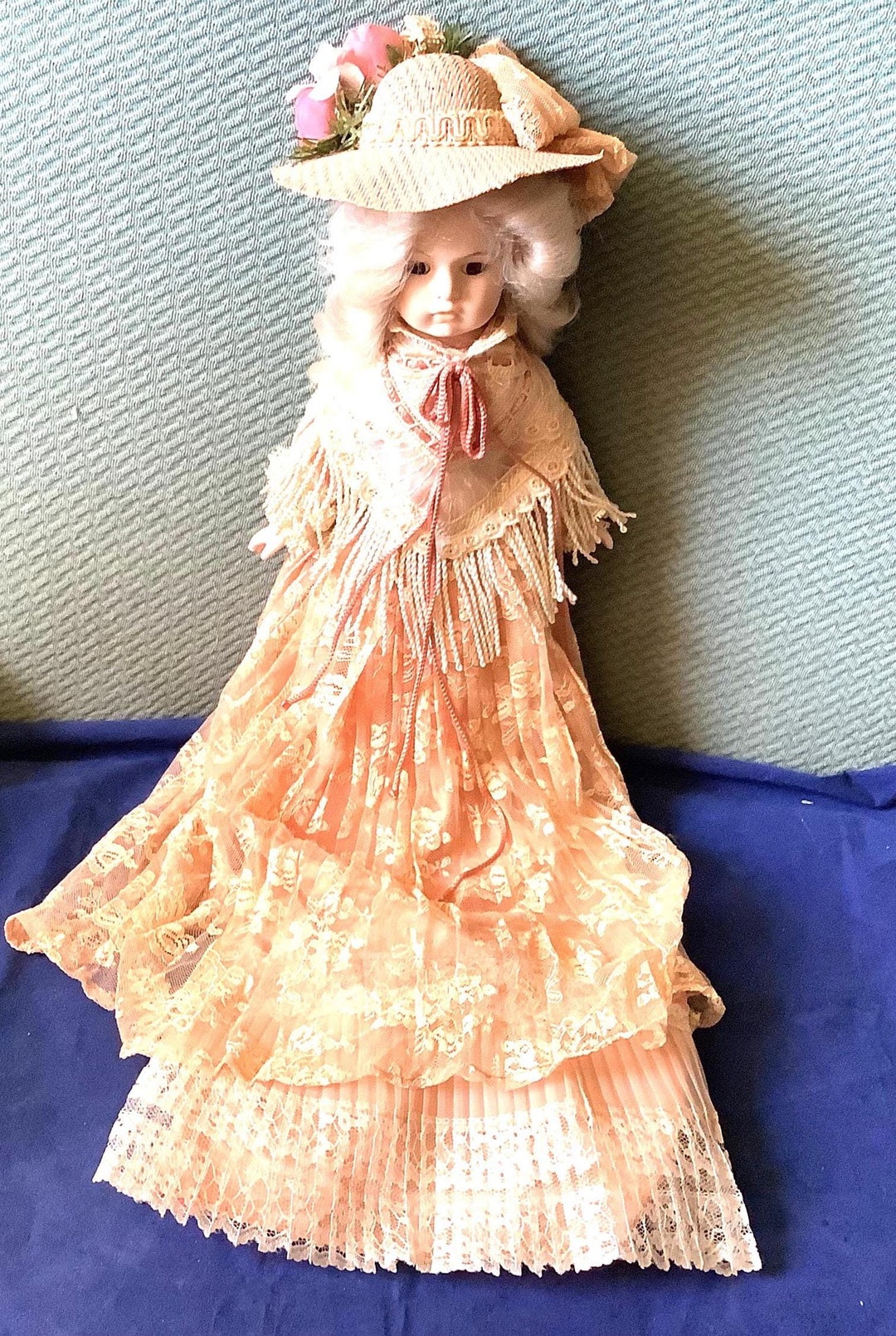 Vintage 1983 Louis Nicole 13 Bru Victorian 14 Inch Porcelain Doll - Etsy