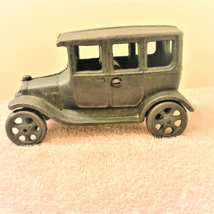 Vintage Ford Model T Cast Iron Car by Iron Art JM 137 - Etsy