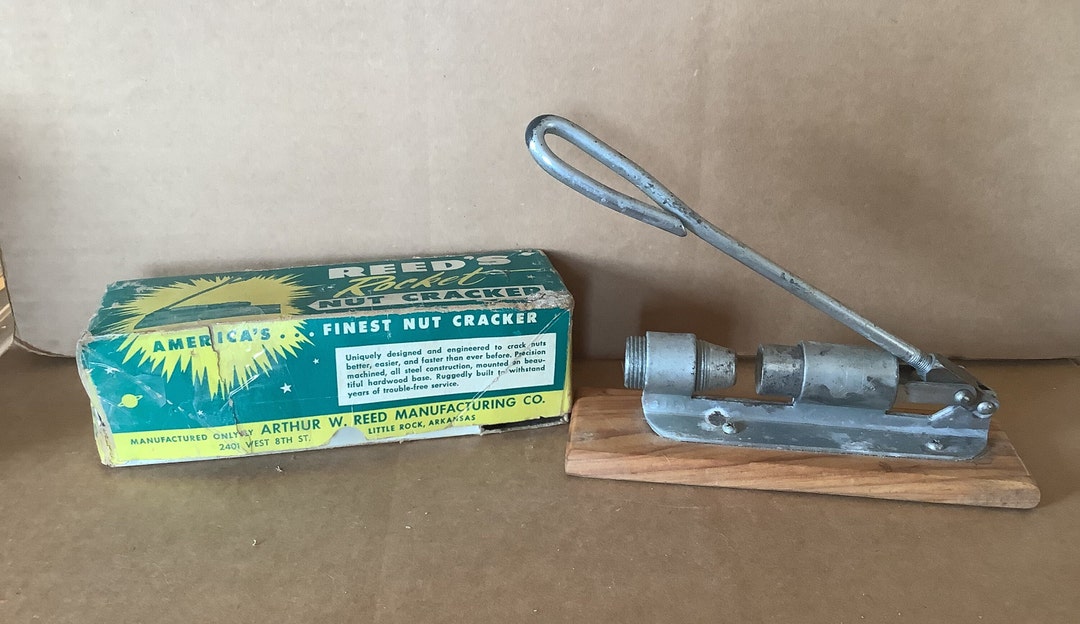 Vintage 1960s Reed's Rocket Nut Cracker With Original Box - Etsy