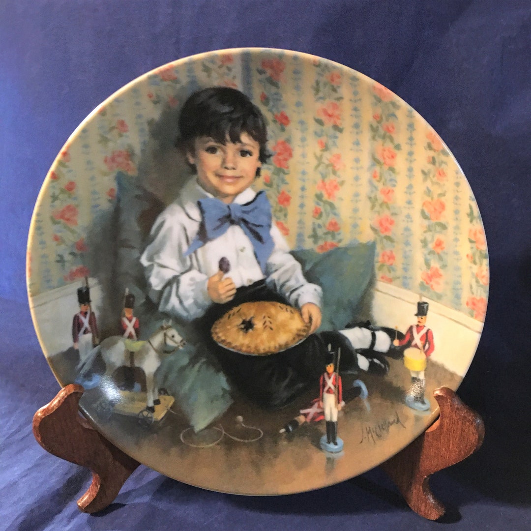 Vintage 1982 “little Jack Horner” Reco Mother Goose Series Collectible ...