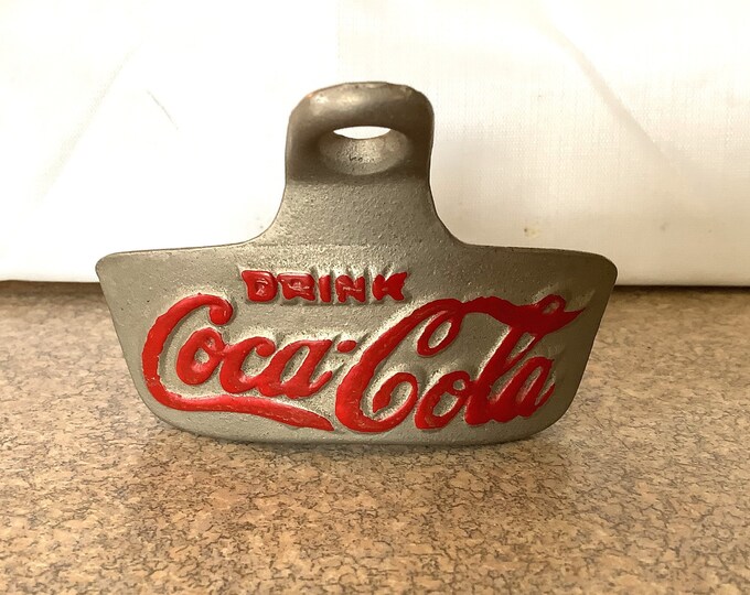 Antique Coca Cola Bottle Opener, the Starr X, No 23 Brown Mfg, Cast ...